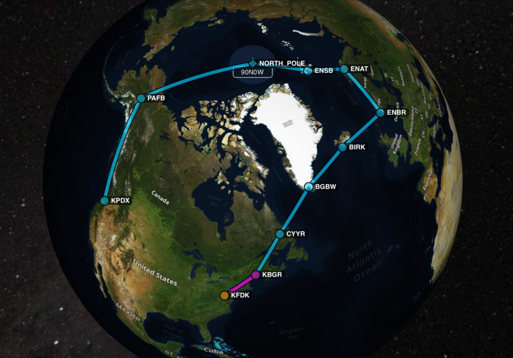 Polar Flight 2021 - Lightspeed Aviation